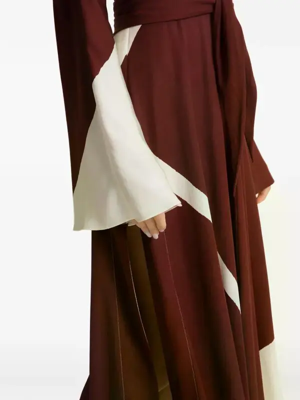 Alberta Ferretti V-neck Maxi Dress