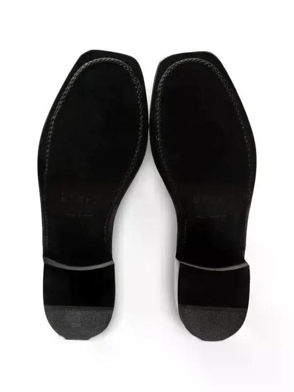 Hereu Alber T-bar Loafers - Black