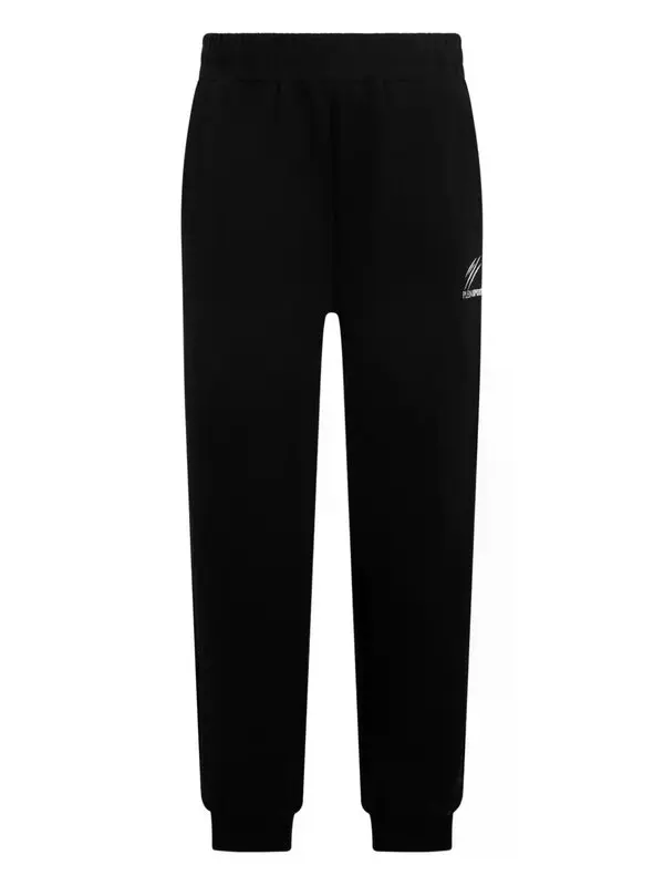 PLEIN SPORT Logo-detail Track Pants - Black