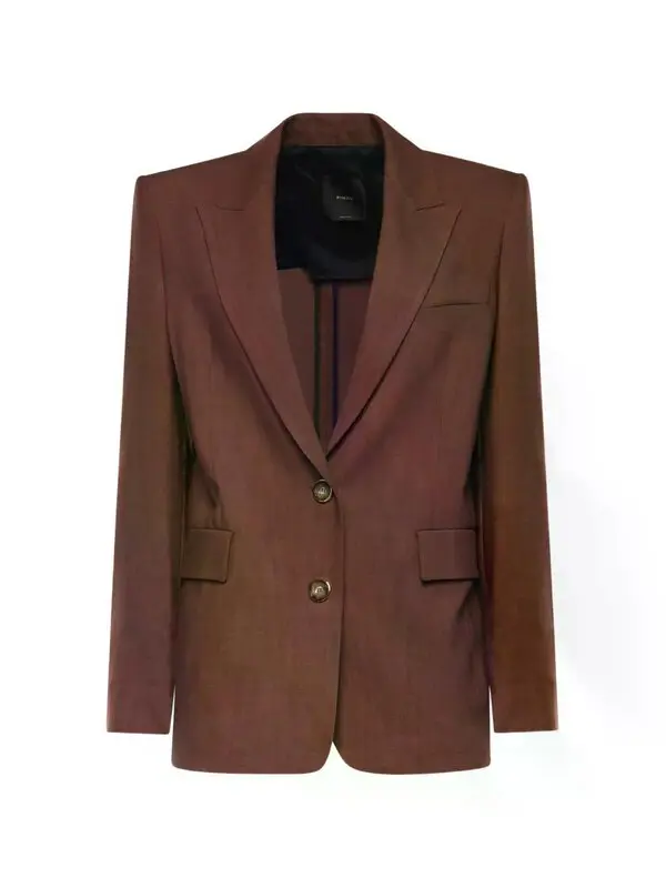 Pinko Buttoned Blazer - Brown