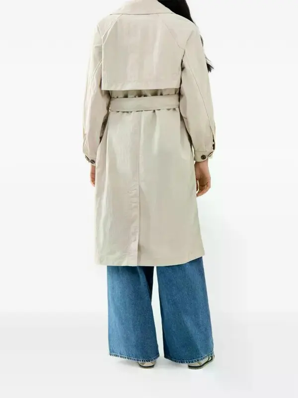 Barbour Layla Double-breasted Trench Coat - Neutrals