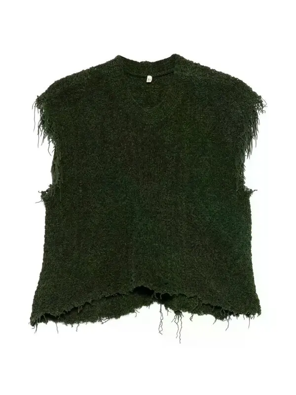 R13 Cable Knit Vest
