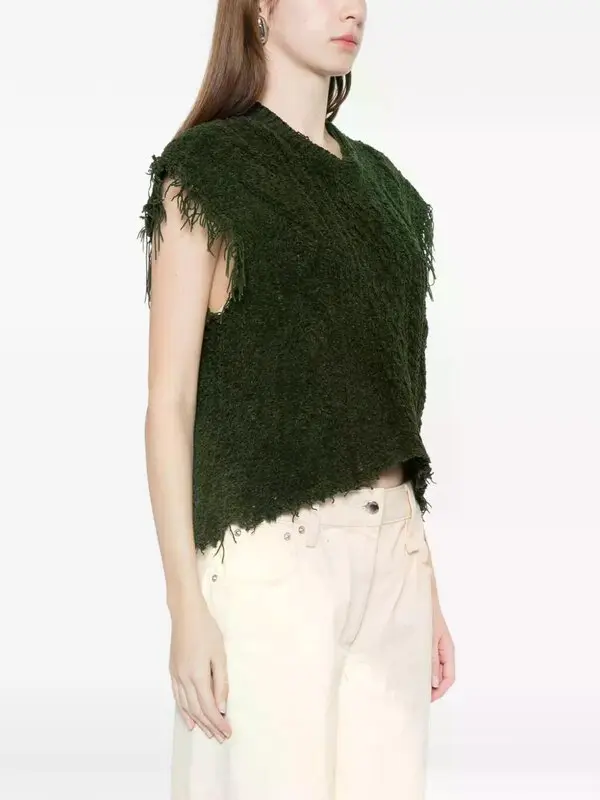 R13 Cable Knit Vest