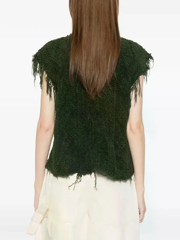 R13 Cable Knit Vest