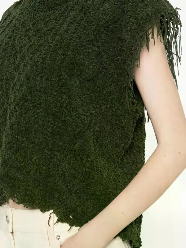 R13 Cable Knit Vest