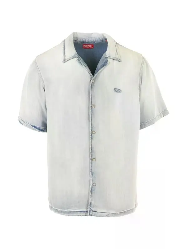 DIESEL® Buttoned Logo Shirt