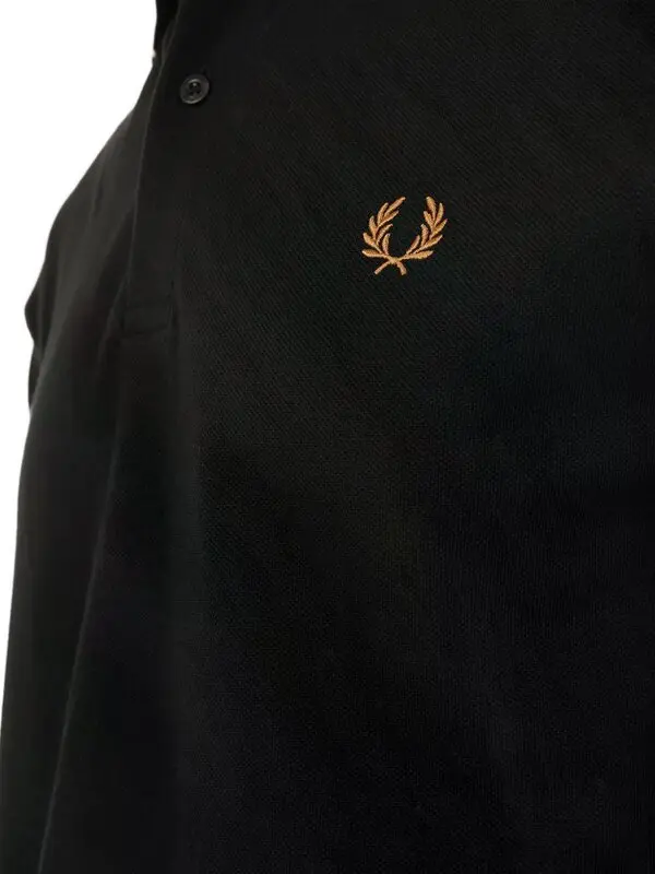 Fred Perry Trim-striped Polo - Black