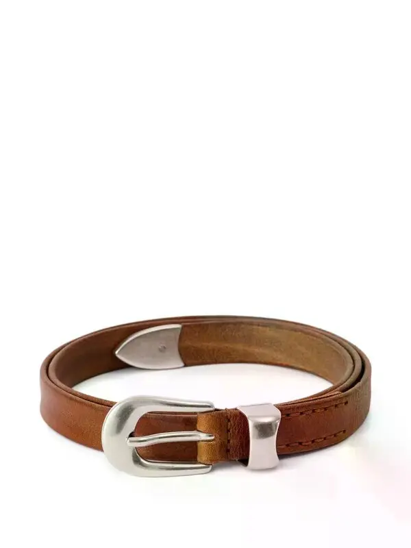 Our Legacy Leather Belt - Brown
