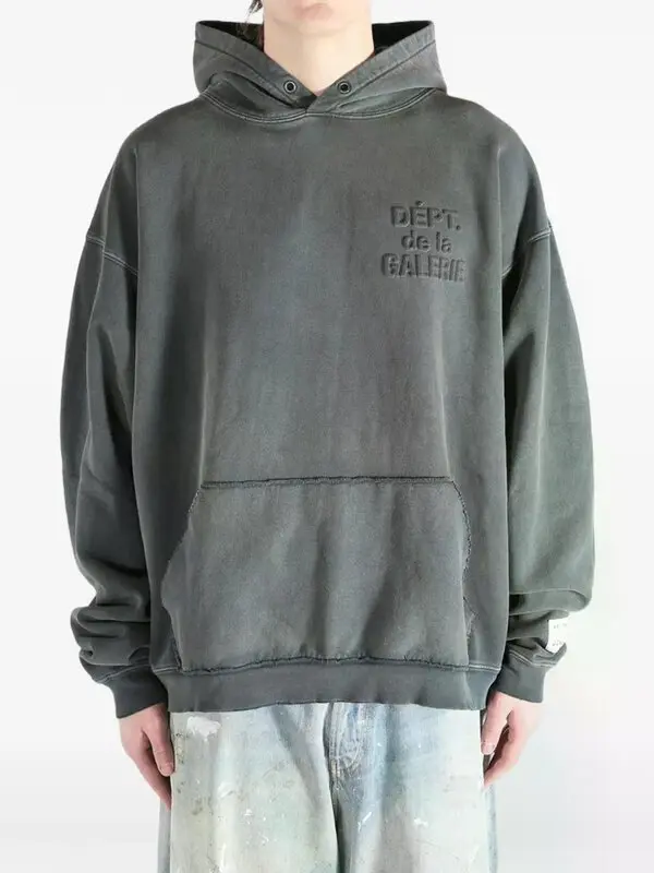 GALLERY DEPT. Dept Embossed Long-sleeves Hoodie