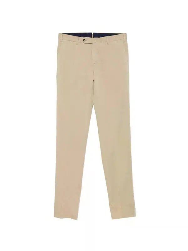 PT TORINO Button Trousers - Neutrals