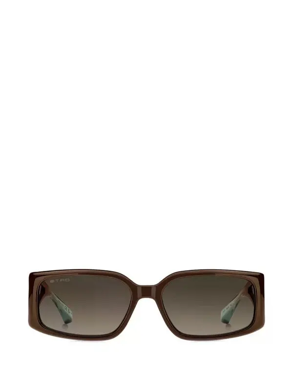 Etro Rectangular Sunglasses - Brown