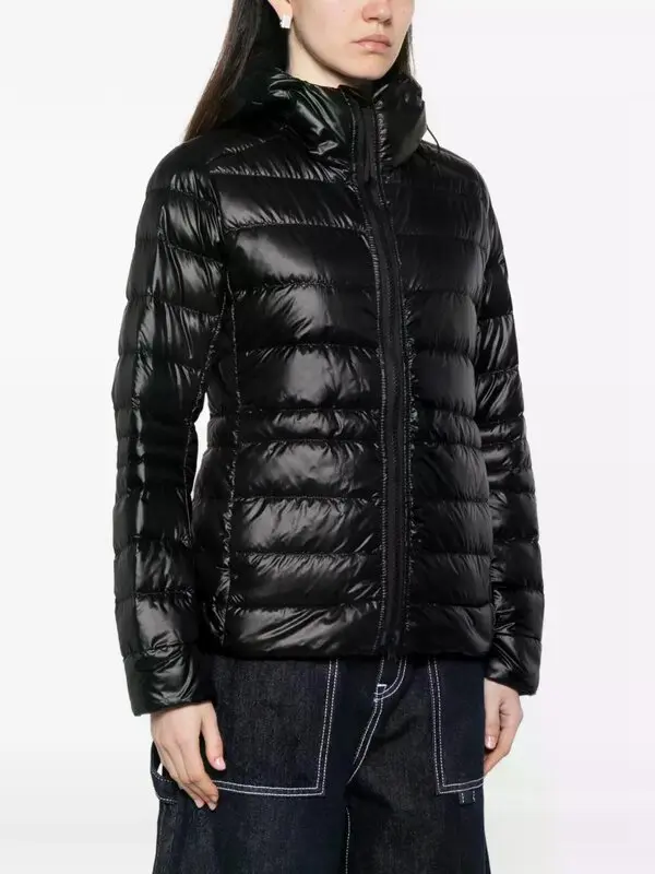 Canada Goose Hooded Zipped Jacket - Black