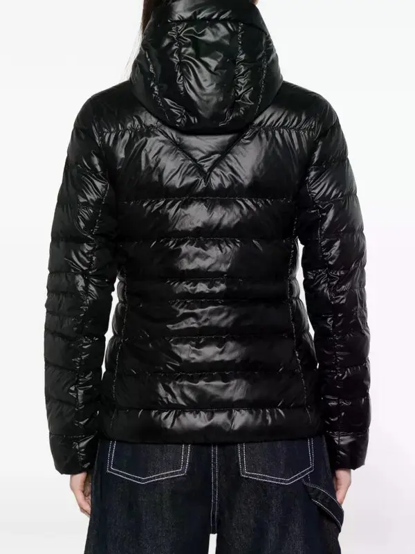 Canada Goose Hooded Zipped Jacket - Black