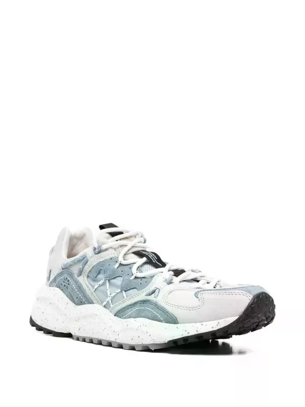 FLOWER MOUNTAIN Yamabushi Panelled Sneakers - Neutrals