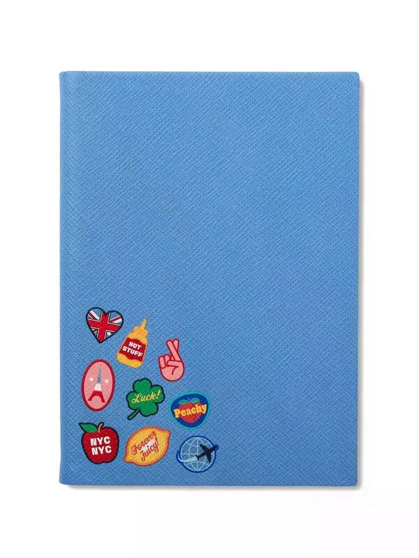 Smythson Soho Notebook - Blue