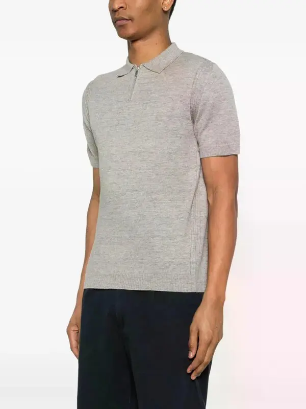 DANIELE FIESOLI Zip Polo T-shirt