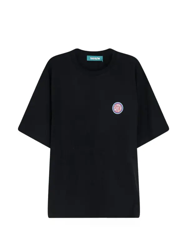 BARROW Graphic-print T-shirt - Black