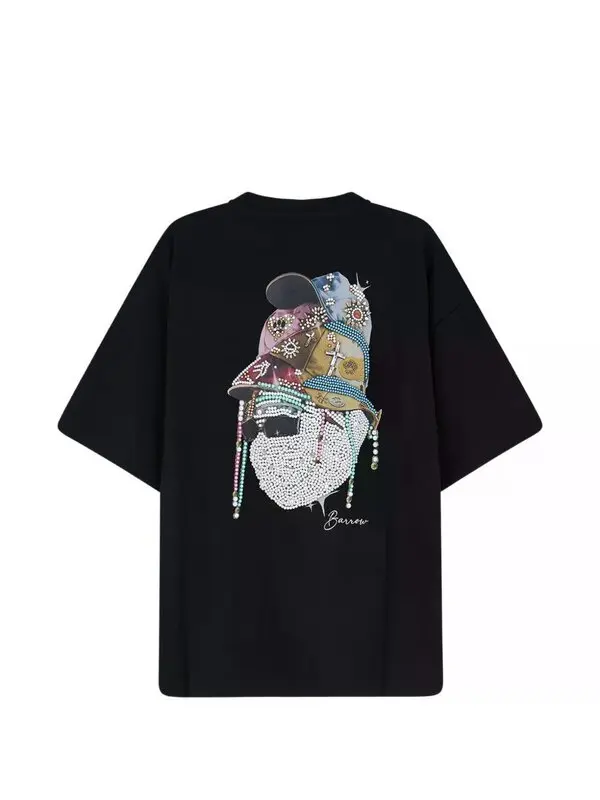 BARROW Graphic-print T-shirt - Black