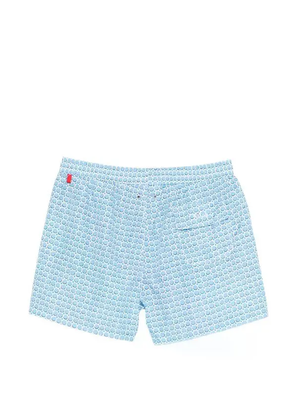 Kiton Patterned Swim Shorts