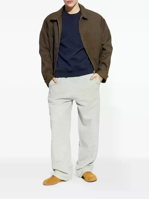 AMI Paris Drawstring-fastening Track Pants - Grey