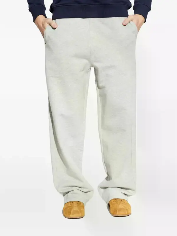 AMI Paris Drawstring-fastening Track Pants - Grey