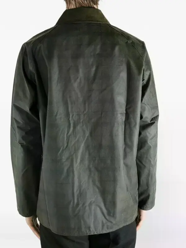 Barbour Tartan Waxed Jacket