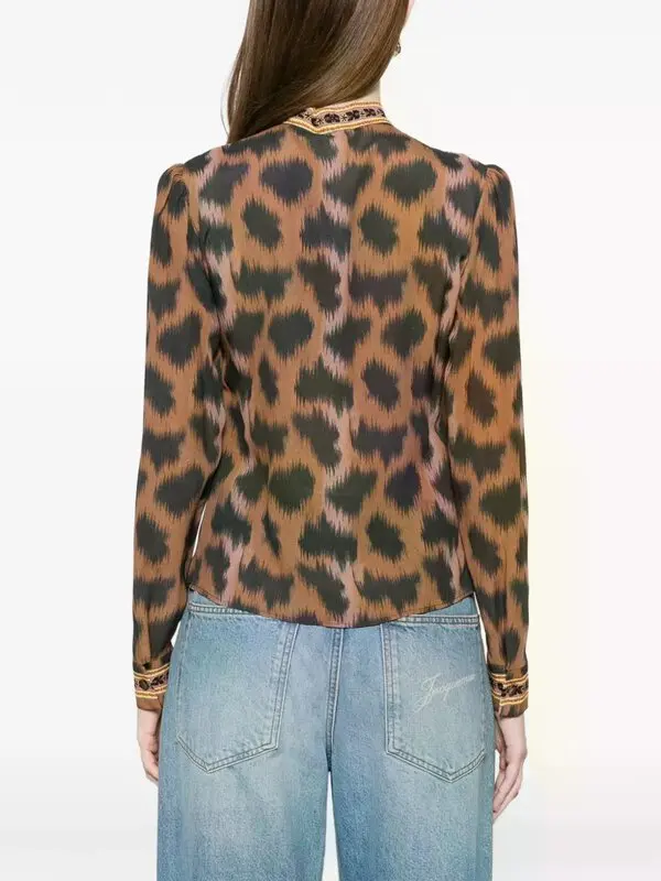 Etro Animal-pattern Blouse