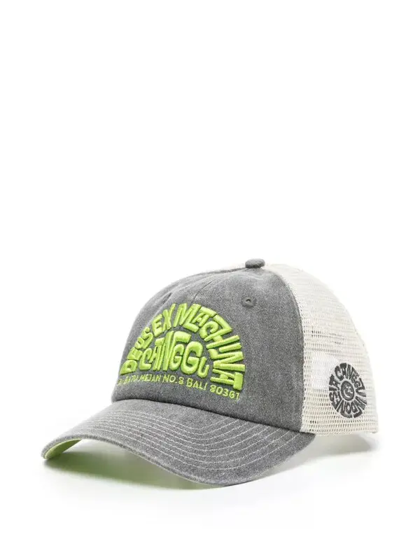 Deus Ex Machina Embroidered Trucker Cap - Grey