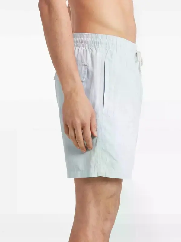 Canali Drawstring Swim Shorts - Blue