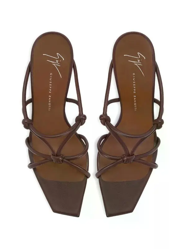 GIUSEPPE ZANOTTI Key Knotted Sandals