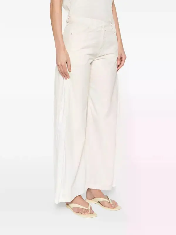 High Wide Leg Trousers