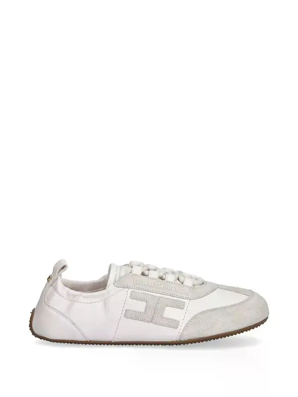 Elisabetta Franchi Logo Sneakers - Neutrals