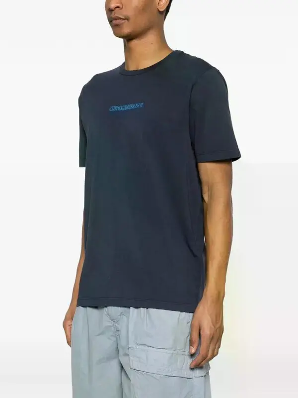 C.P. COMPANY Logo T-shirt - Blue
