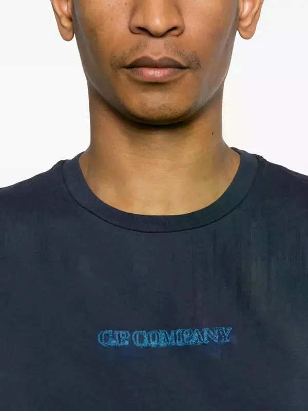 C.P. COMPANY Logo T-shirt - Blue