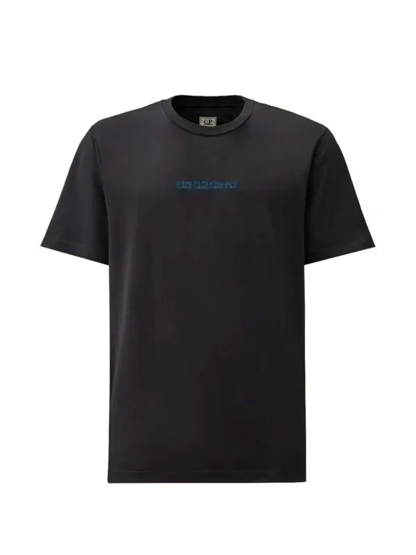 C.P. COMPANY 24/1 Jersey Short Sleeve Logo T-shirt
