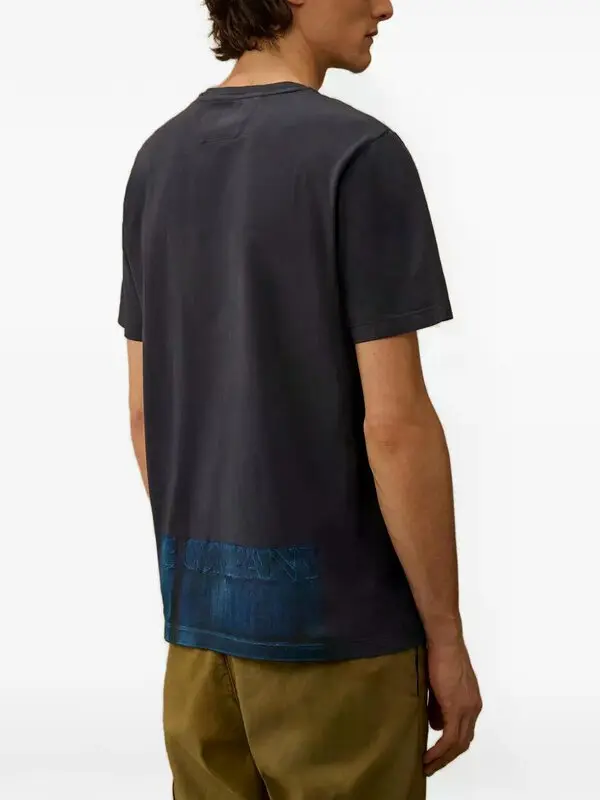 C.P. COMPANY 24/1 Jersey Short Sleeve Logo T-shirt