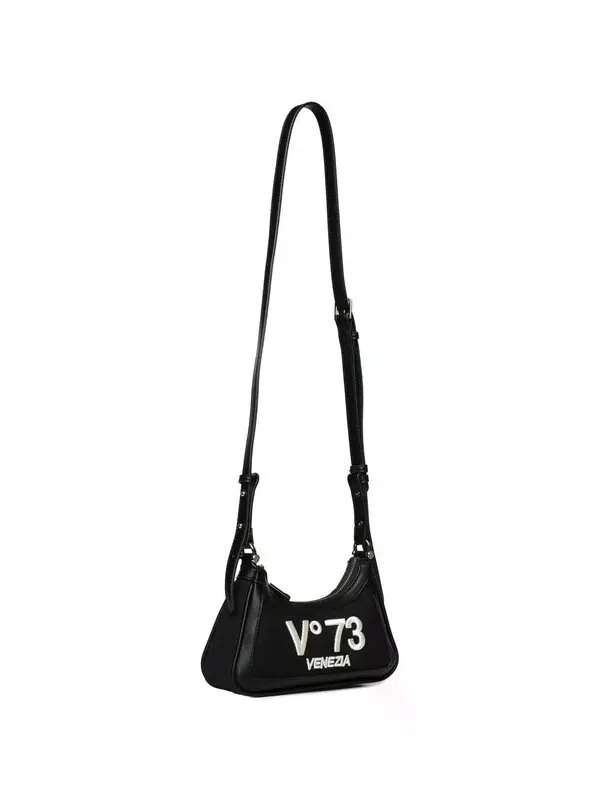 V°73 Logo Shoulder Bag - Black