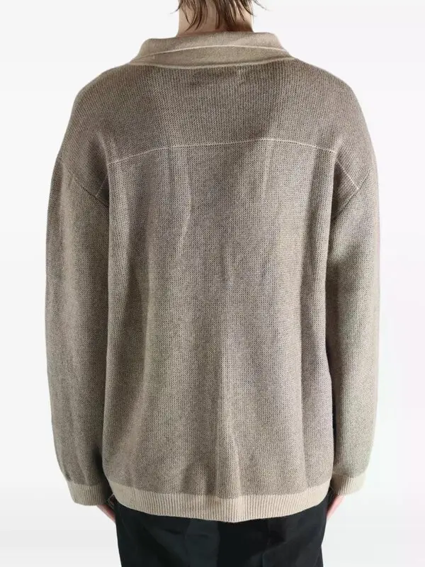 MUTEDANCE Patch-pocket Cardigan