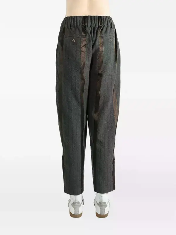 UMA WANG Striped Pyjama Trousers
