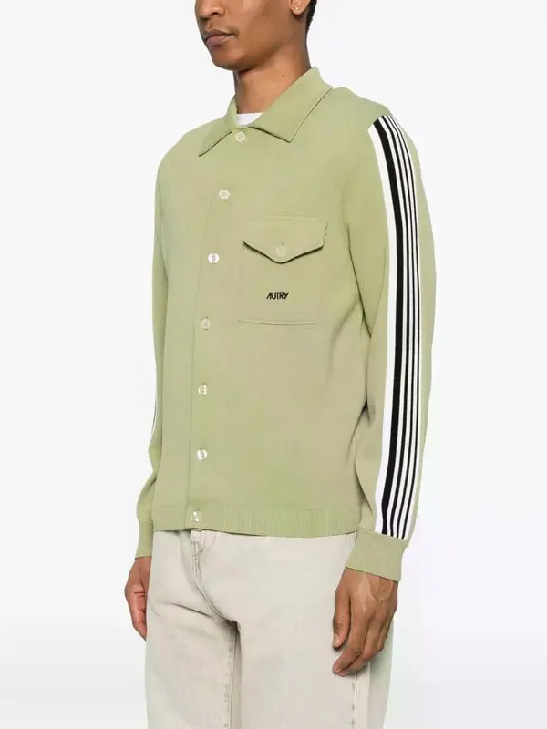 AUTRY Stripe Pocket Knitwear