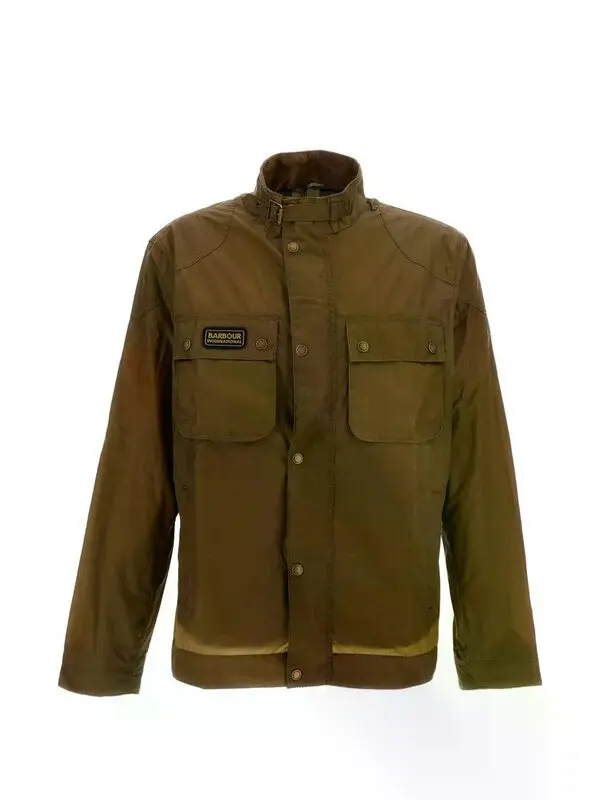 BARBOUR INTERNATIONAL Merton Logo-patch Jacket - Neutrals