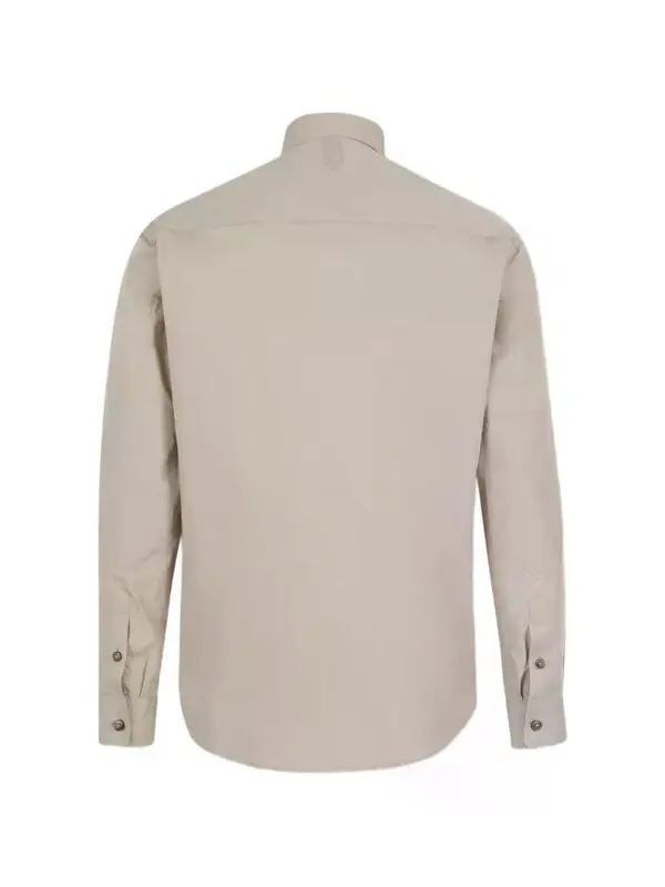 Canali Flap-pocket Shirt - Neutrals