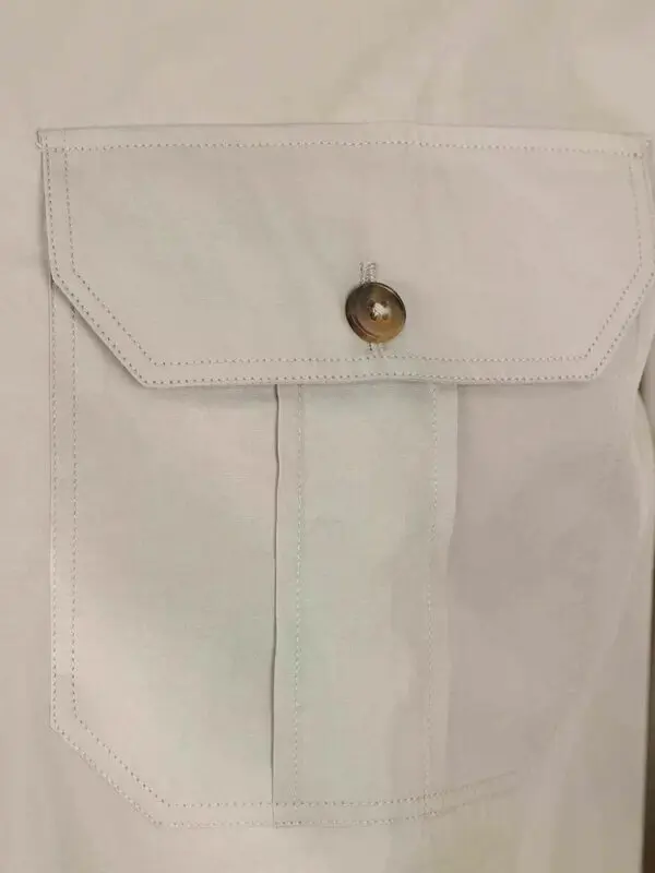 Canali Flap-pocket Shirt - Neutrals