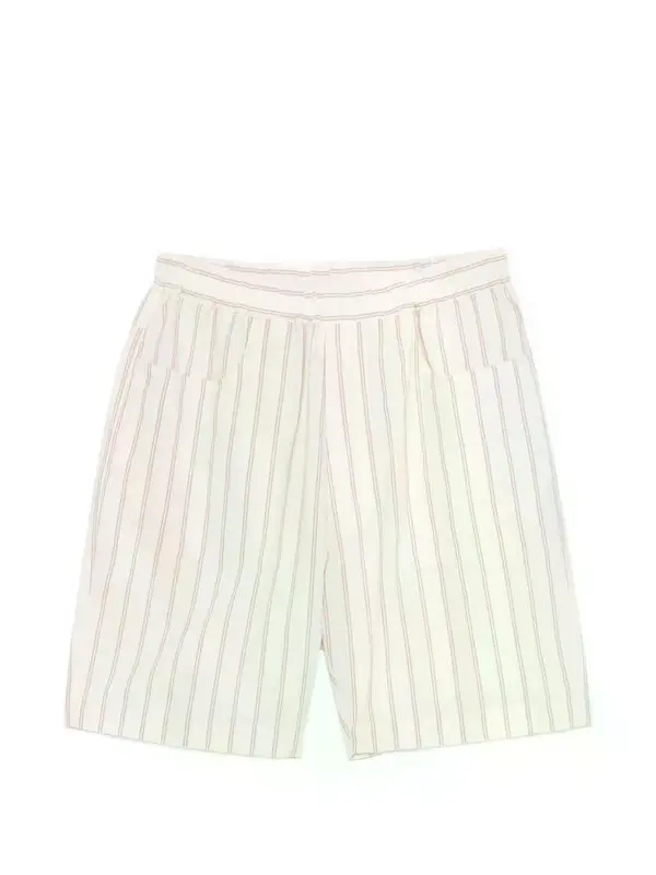 RANRA Striped Shorts - Neutrals