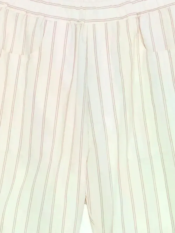 RANRA Striped Shorts - Neutrals