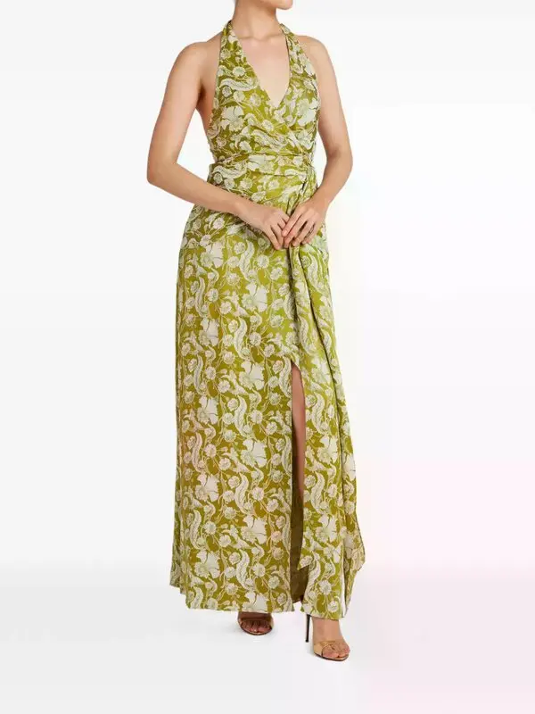 TEMPERLEY LONDON Celine Halter Dress