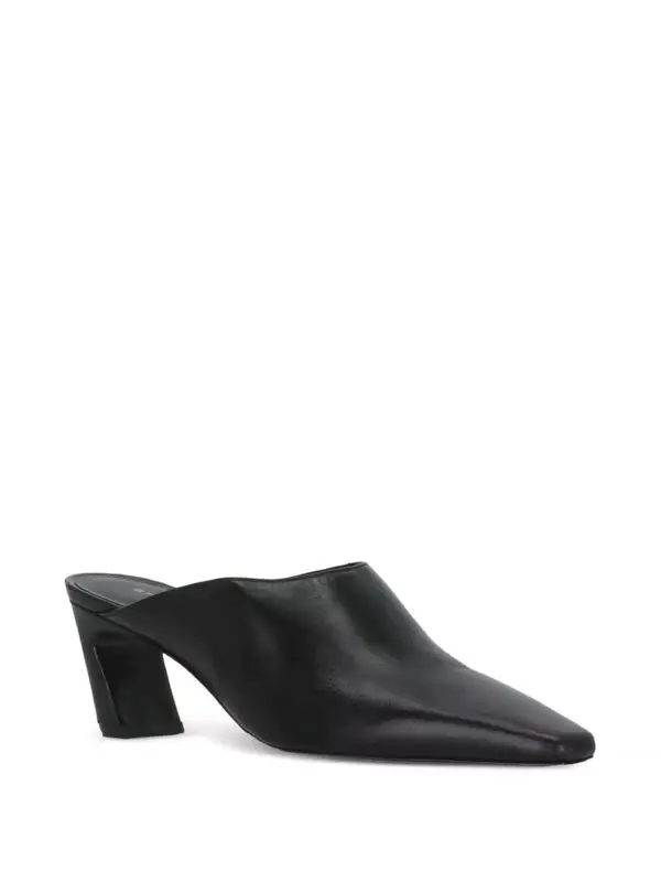 STUART WEITZMAN Stassi 50 Point-toe Heeled Mules - Black