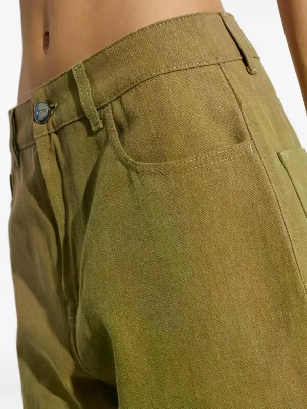 RÓHE Button-fastening Trousers - Brown
