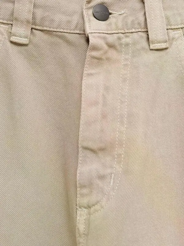 Carhartt Work In Progress Cotton Trousers - Neutrals