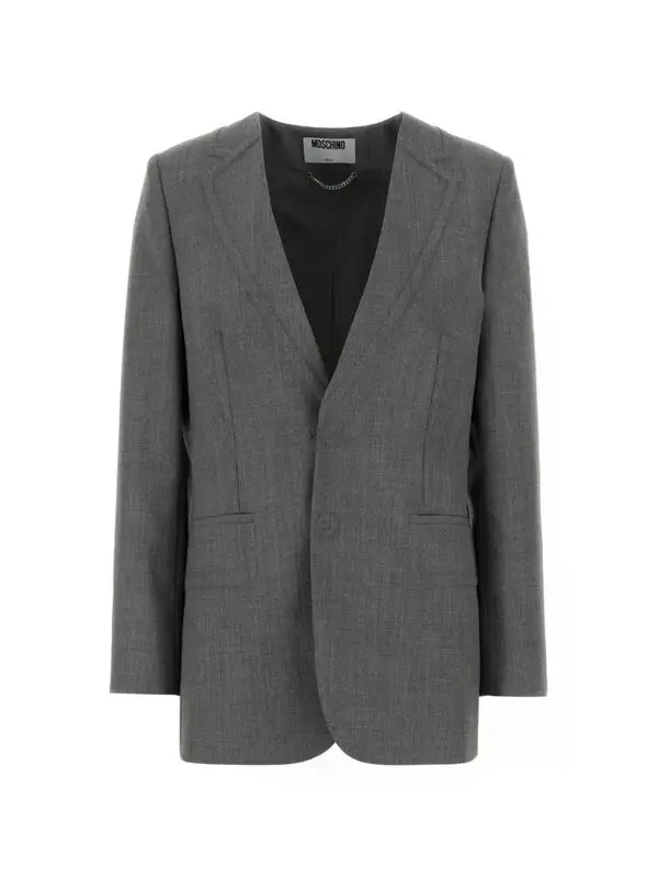 Moschino Lapel Blazer